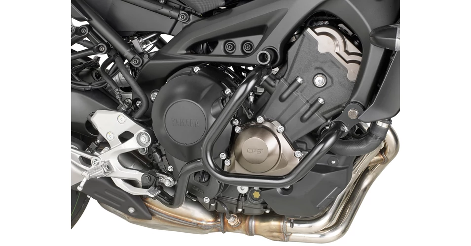 BUKÓCSŐ ÉS HASPÁNCÉL YAMAHA MT-09 GIVI BUKÓCSŐ